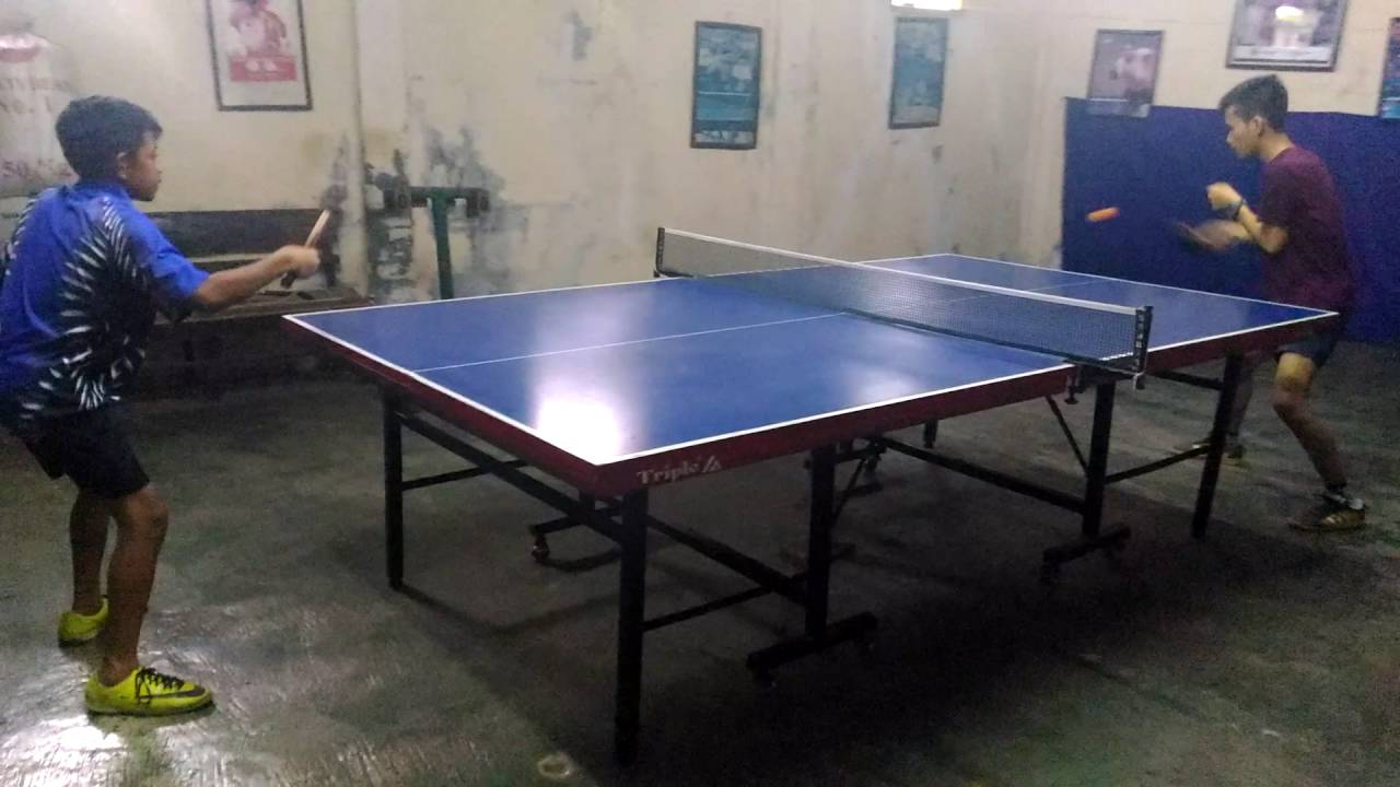 Basic top spin table tennis - YouTube