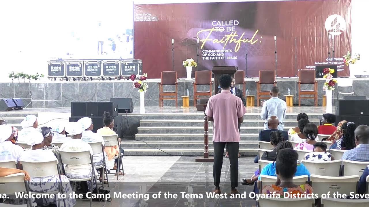 Tema West and Oyarifa Districts Camp Meeting 2025 - Day 2 - Opening ...