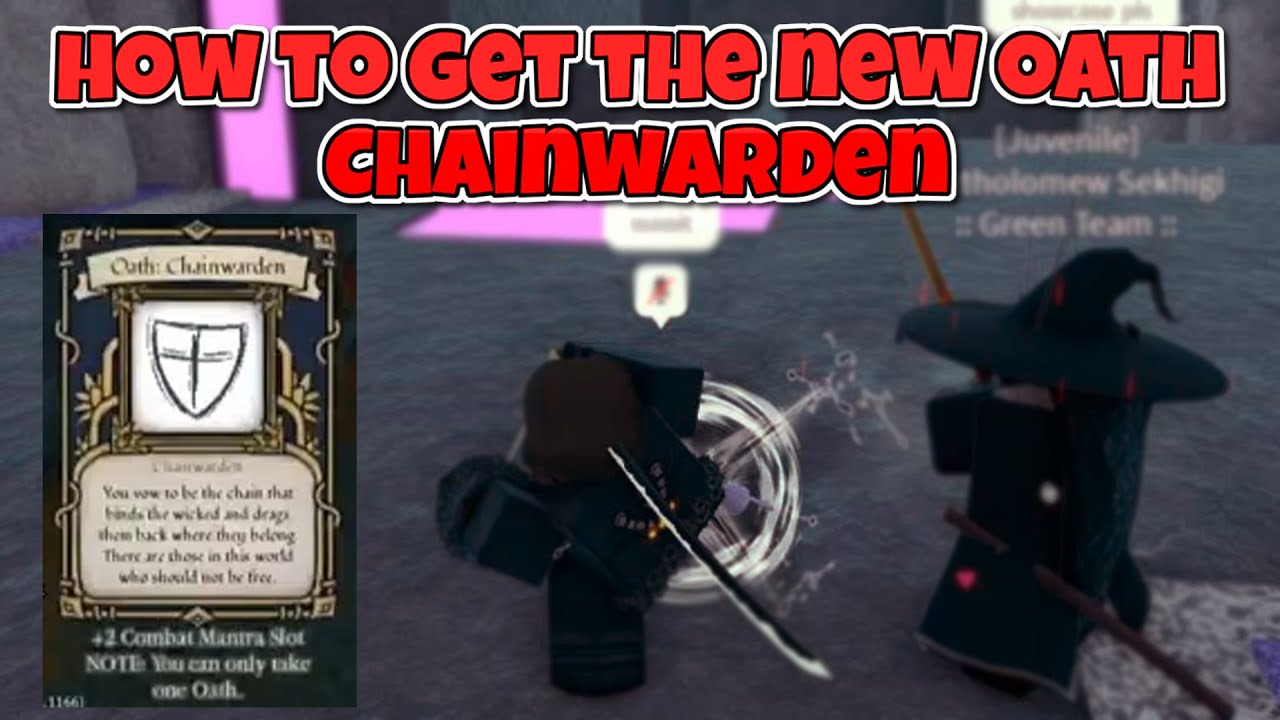 How To Get The New Oath Chainwarden | Deepwoken - YouTube