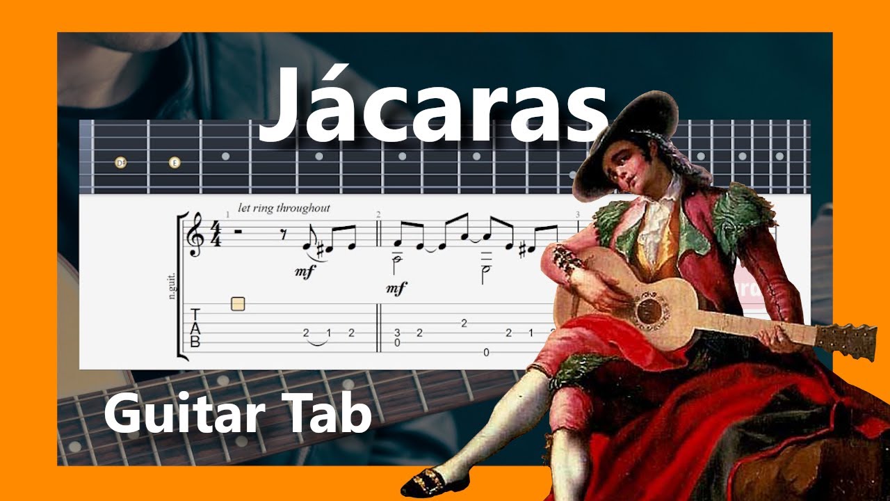 Jacaras II - Antonio de Santa Cruz - Guitar Tab - YouTube