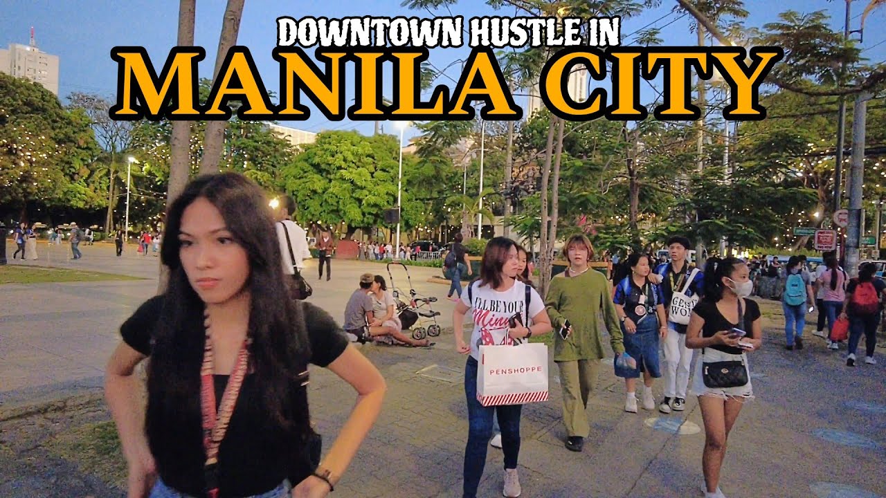 Real Walking Experience in DOWNTOWN MANILA,ERMITA Philippines [4K ...
