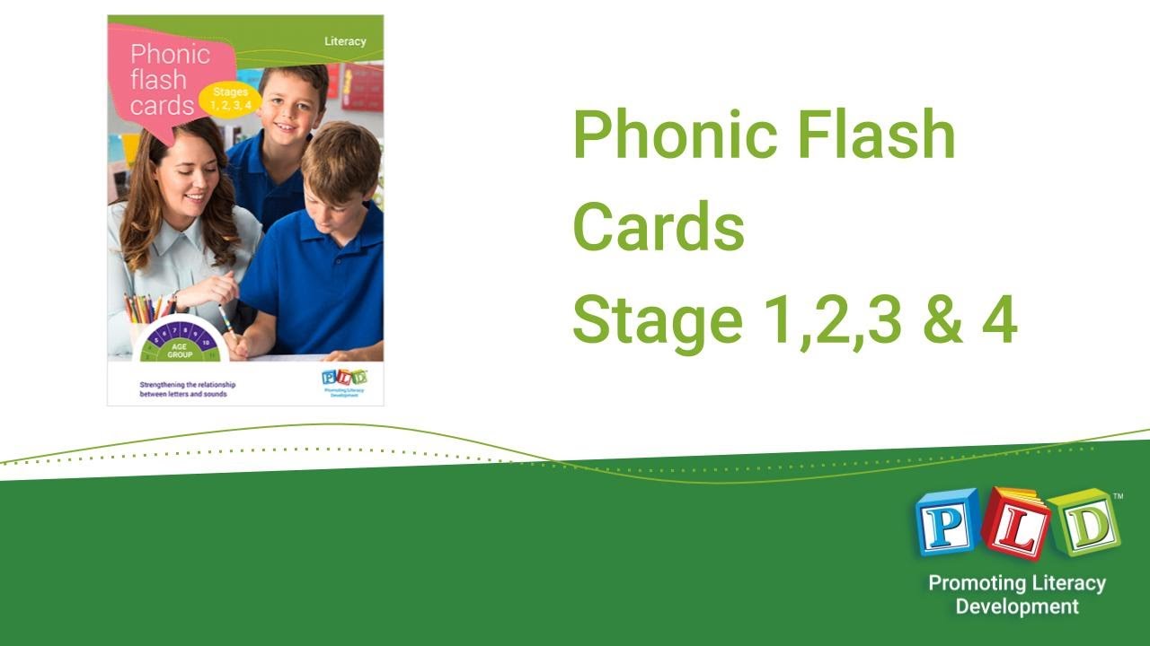 Phonic Flash Cards Stage 1,2,3 & 4 - YouTube