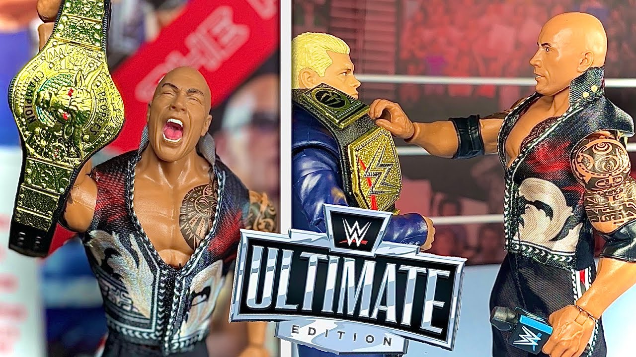 WWE ULTIMATE EDITION ROCK FINAL BOSS FIGURE REVIEW! - YouTube