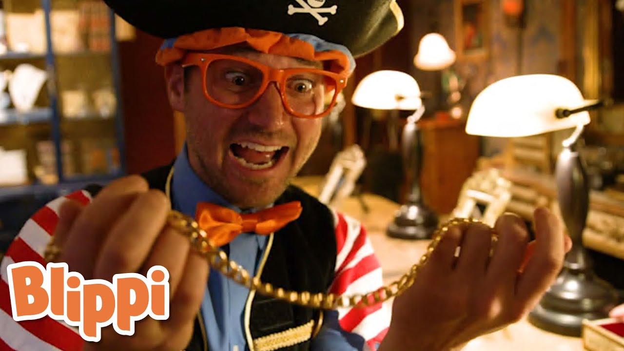 WOW! Blippi Finds Buried Treasure Again! | Blippi | Play with Blippi ...