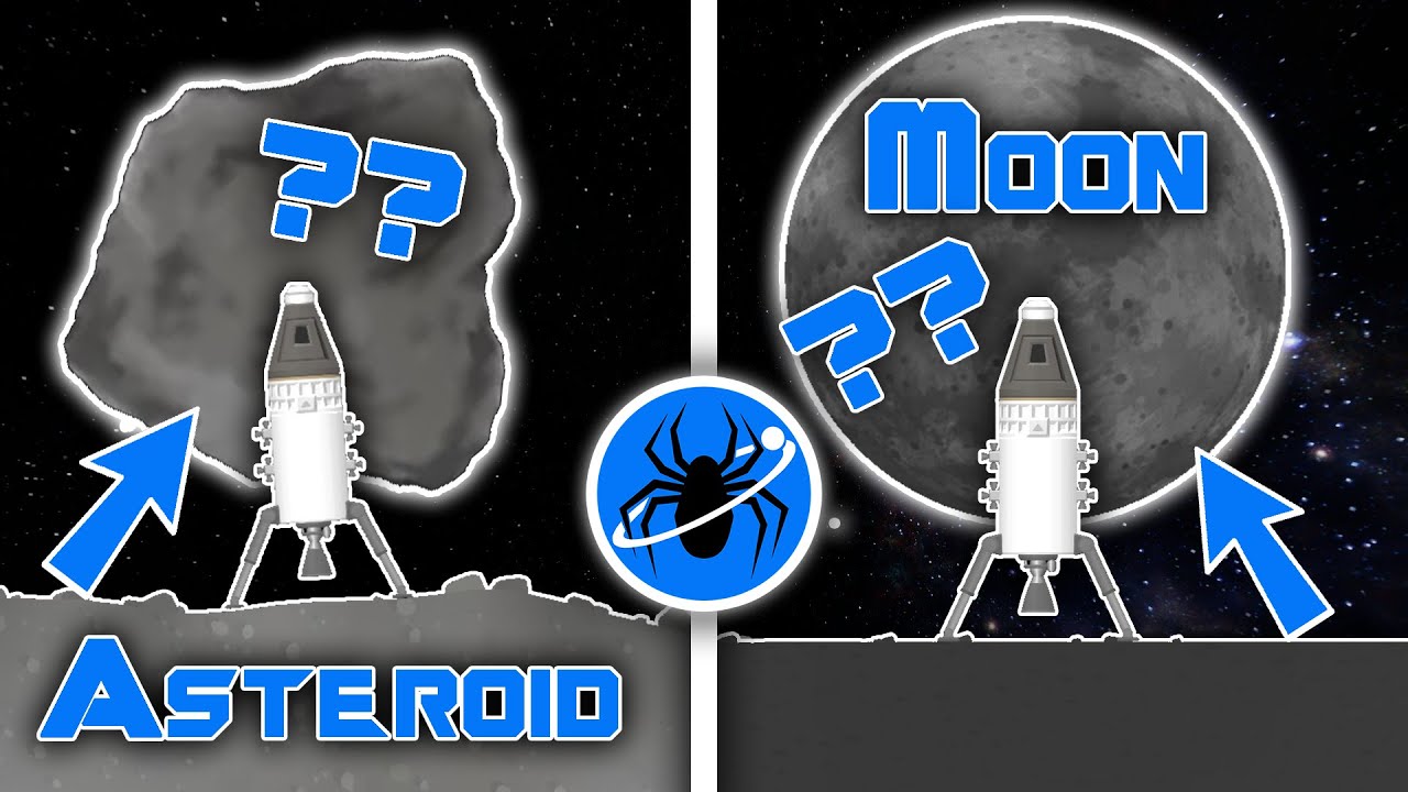 Landing on the ASTEROID and the MOON and back in ONE LAUNCH ...