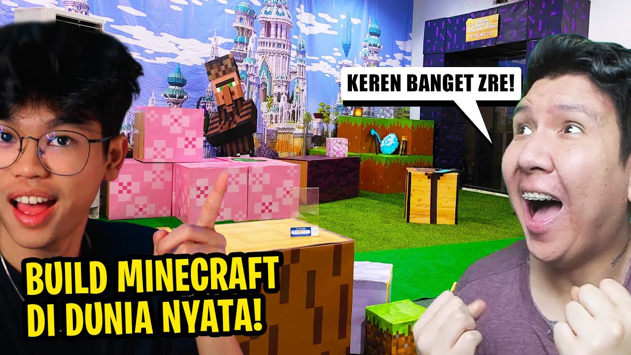 Build Dunia Minecraft Di Acara @WindahBasudara , Motion Ime Festival ...