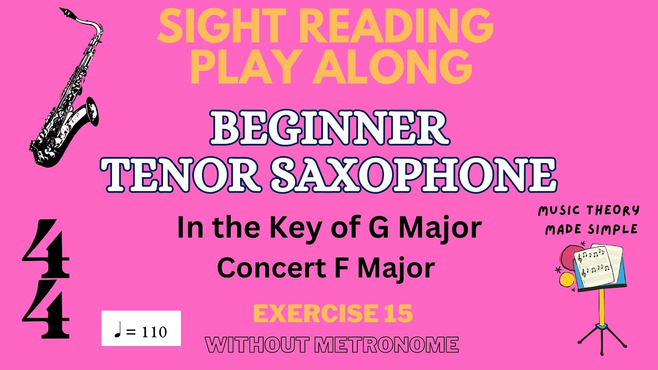 🎶Can you play this TENOR SAXOPHONE Sight reading? 🎶 - YouTube