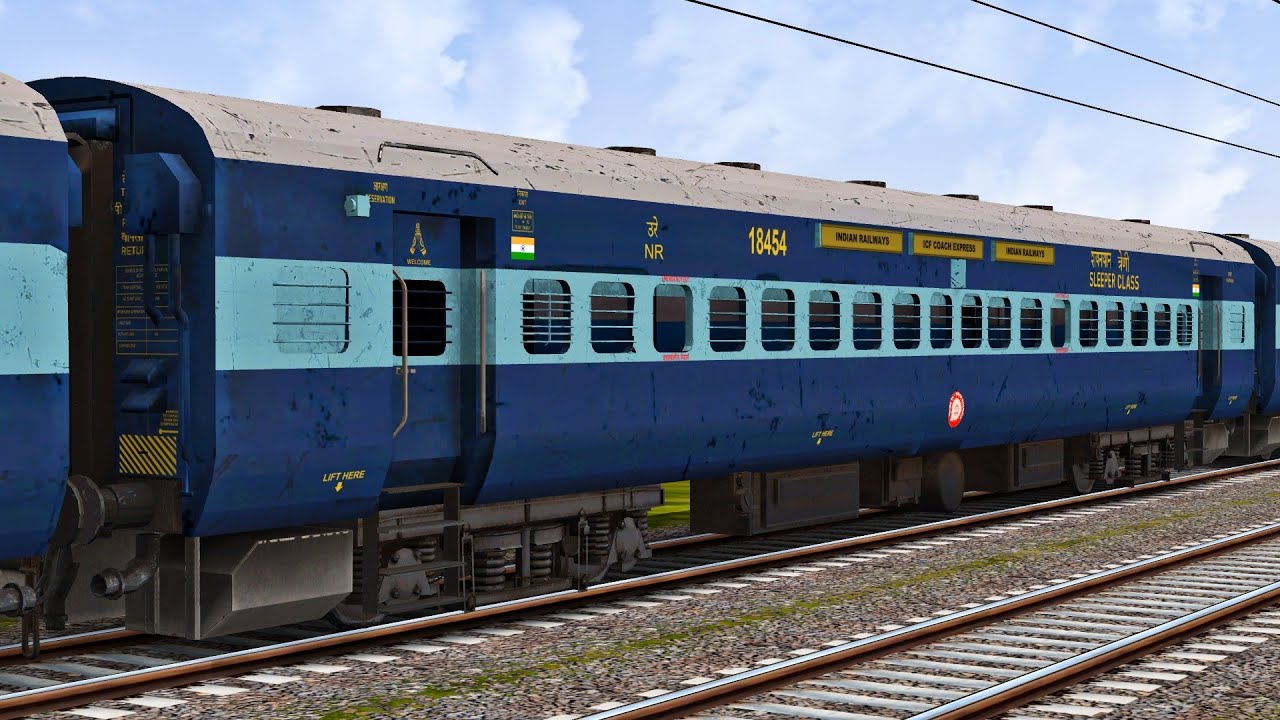 ICF V2 Coaches Tracksound Open Rails | Testing of BRW ICF V2 Coaches ...