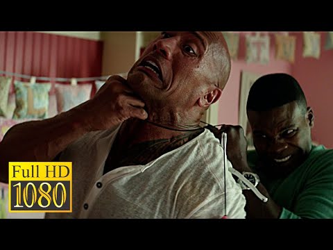 Dwayne Johnson fights with a bad uncle in the nursery / Baywatch (2017)