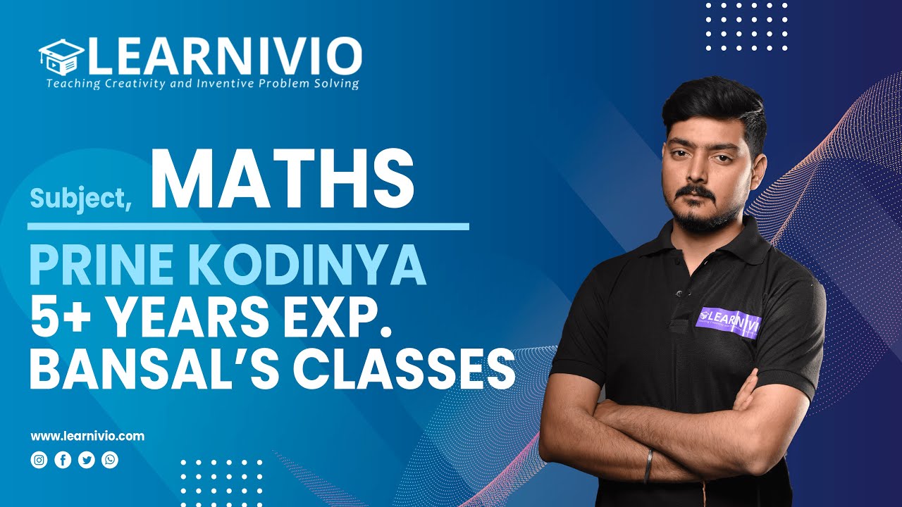 Learnivio | Methods of Limits | Limit | Lect 5 | JEE A3 | 14-12-2021 - YouTube