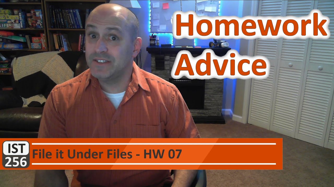 IST256 Learn Python Homework HW 07 Advice - YouTube