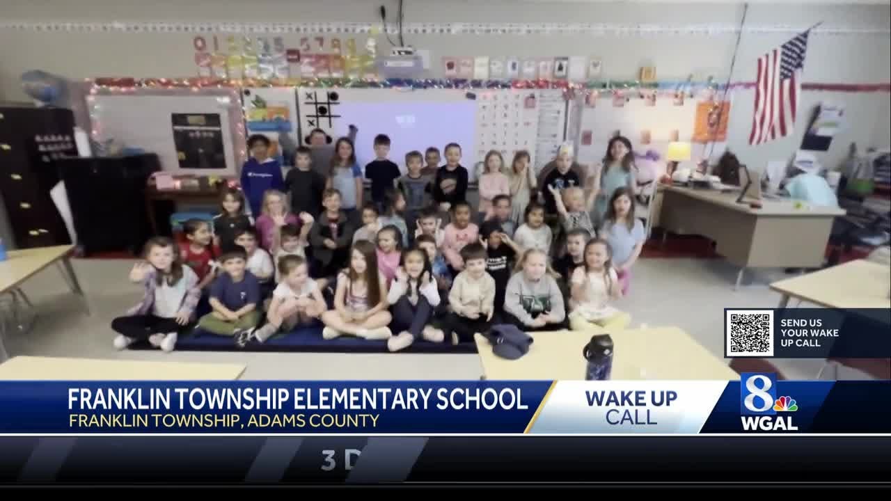 Wake Up Call Franklin Twp Elementary School - YouTube