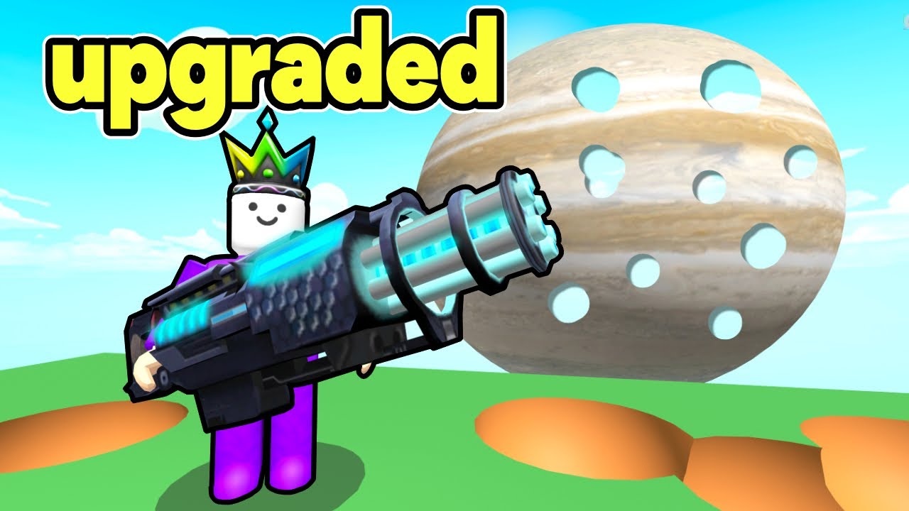 Roblox I UPGRADED Laser To Destroy Planets - YouTube