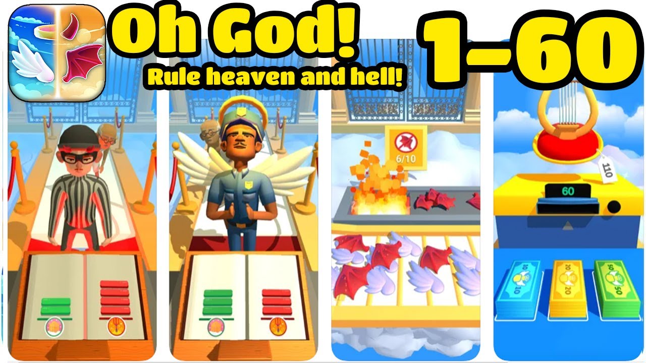 Oh God! Game Rule heaven and hell! All levels 1-60 Gameplay (iOS ...