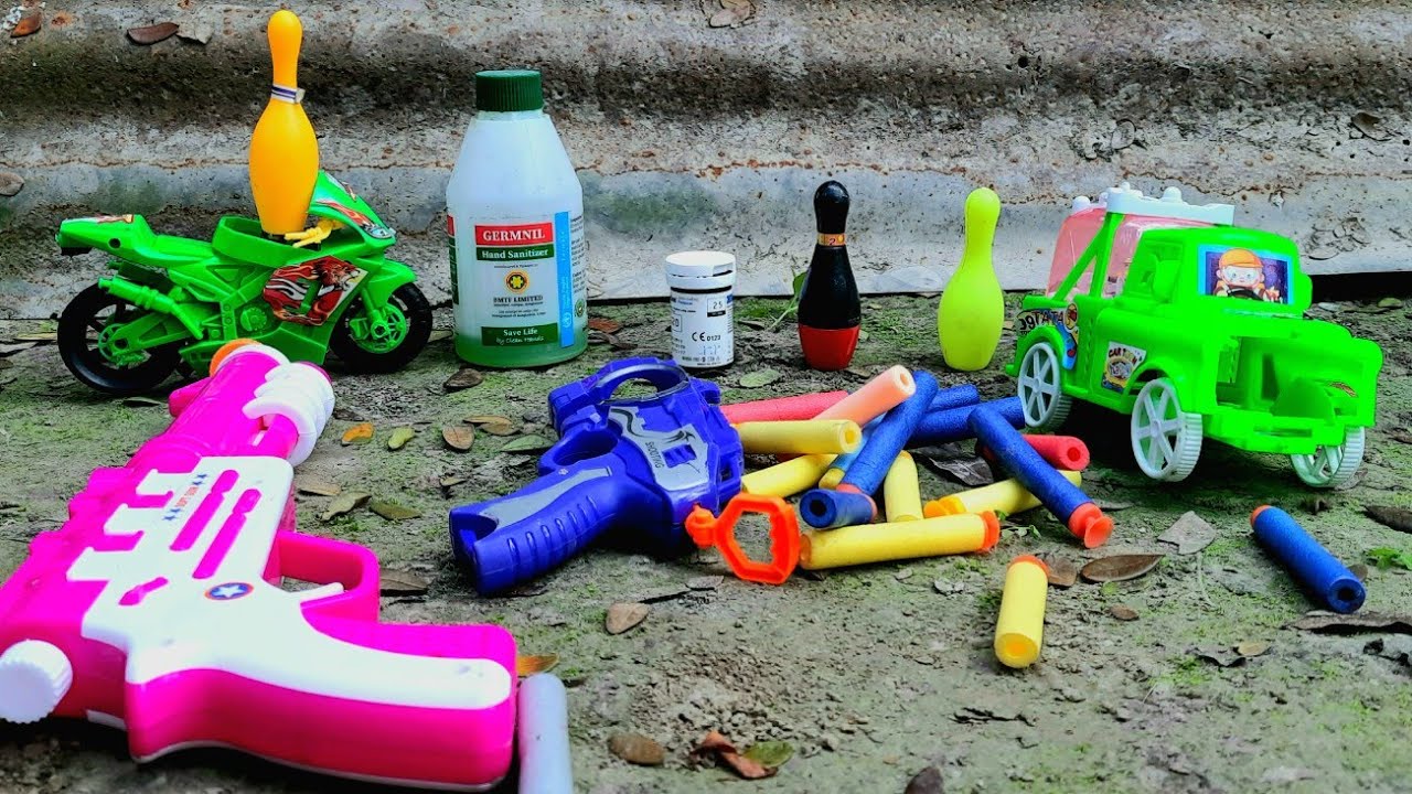 Hacker Weapon Box, Capsule Exploding Toy Guns, Bead Launching Guns, Box ...