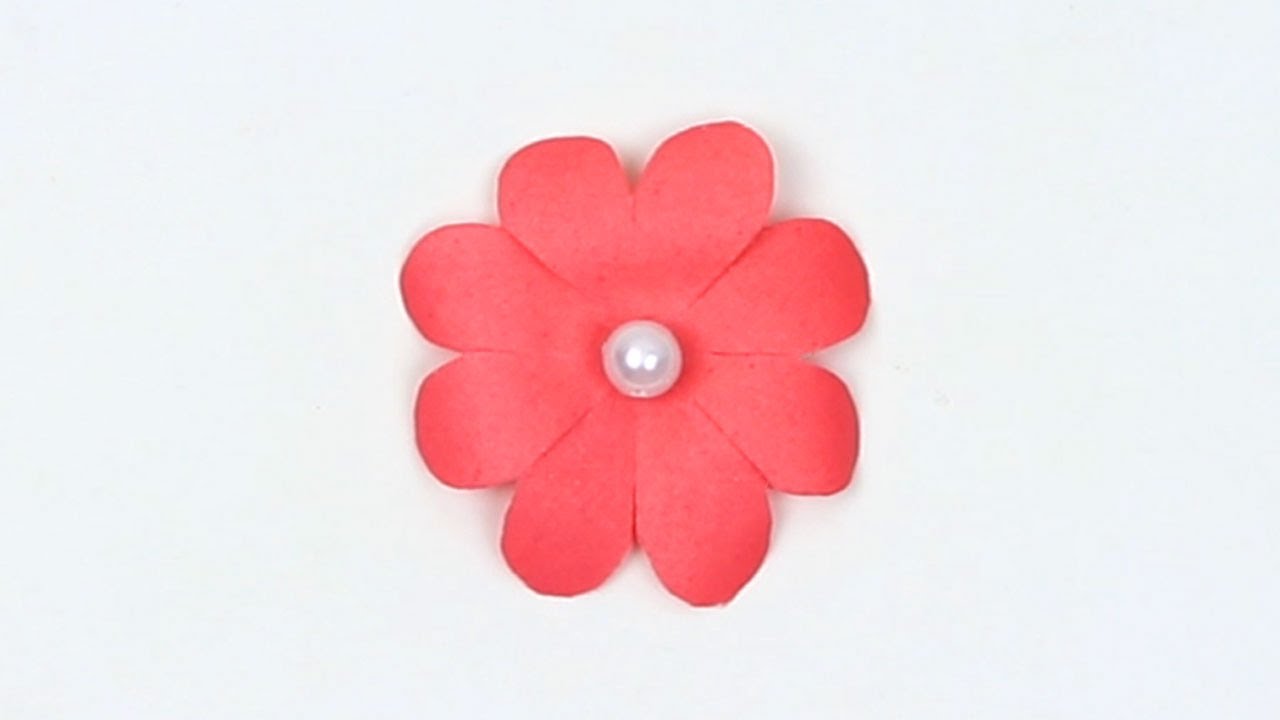 How To Make Super Easy Paper Flowers DIY A Very Simple Paper Flower For Beginners Making YouTube How To Make Super Easy Paper Flowers DIY A Very Simple Paper Flower For Beginners Making YouTube