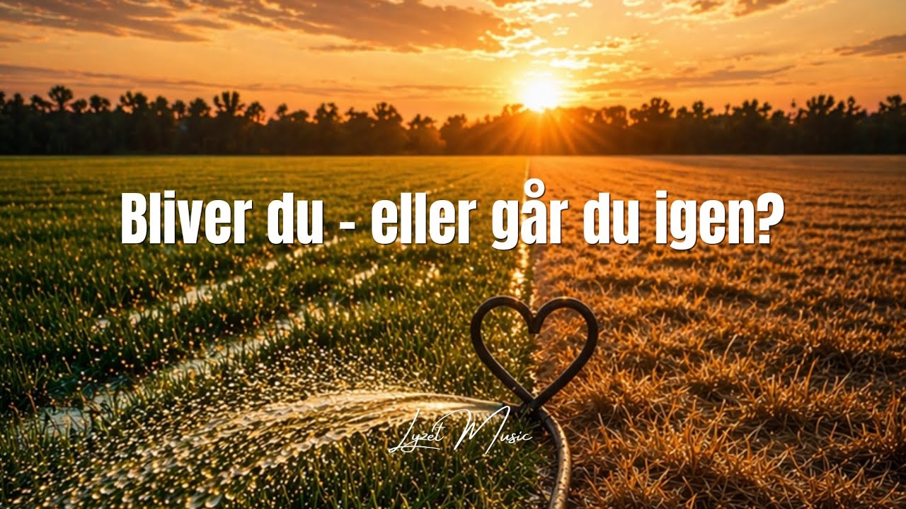 Bliver du – eller går du igen? (Lyrics Video) - Lyzet Music