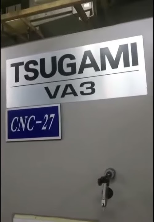 TSUGAMI CNC - YouTube