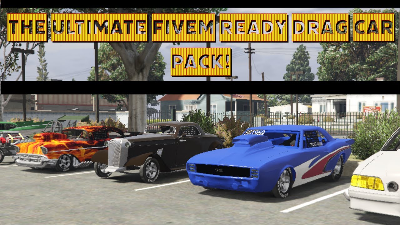 Just Released - Pro Stock Drag Racing FiveM Ready Car Pack For ...