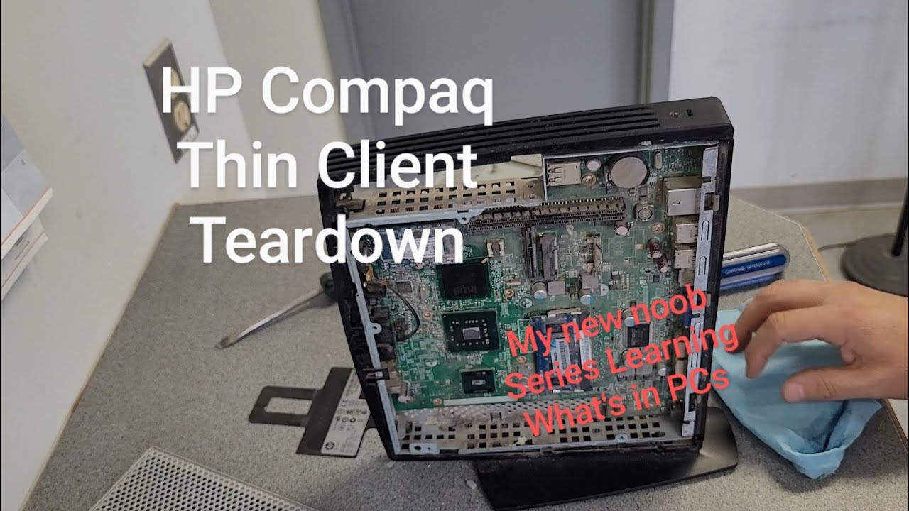 HP Compaq Thin Client Teardown - YouTube