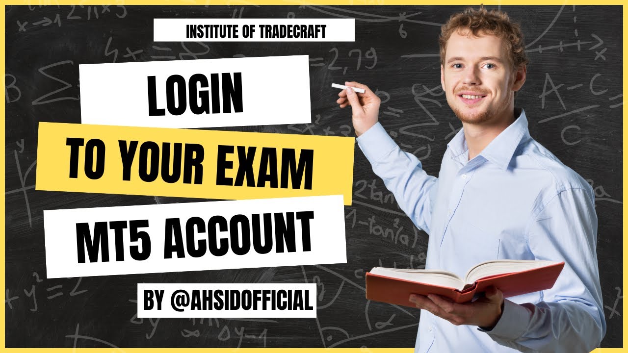 How to login to your Exam account ? || MT5 login - YouTube