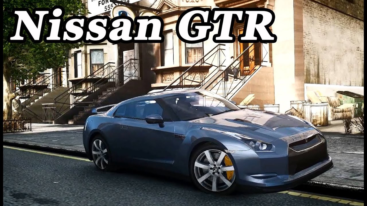 Grand Theft Auto IV - Nissan GTR - YouTube
