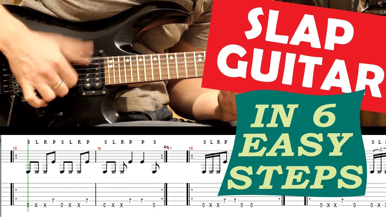 [TAB] Learn Slap Guitar With 6 Easy Exercises | Slap Guitar Lesson For ...