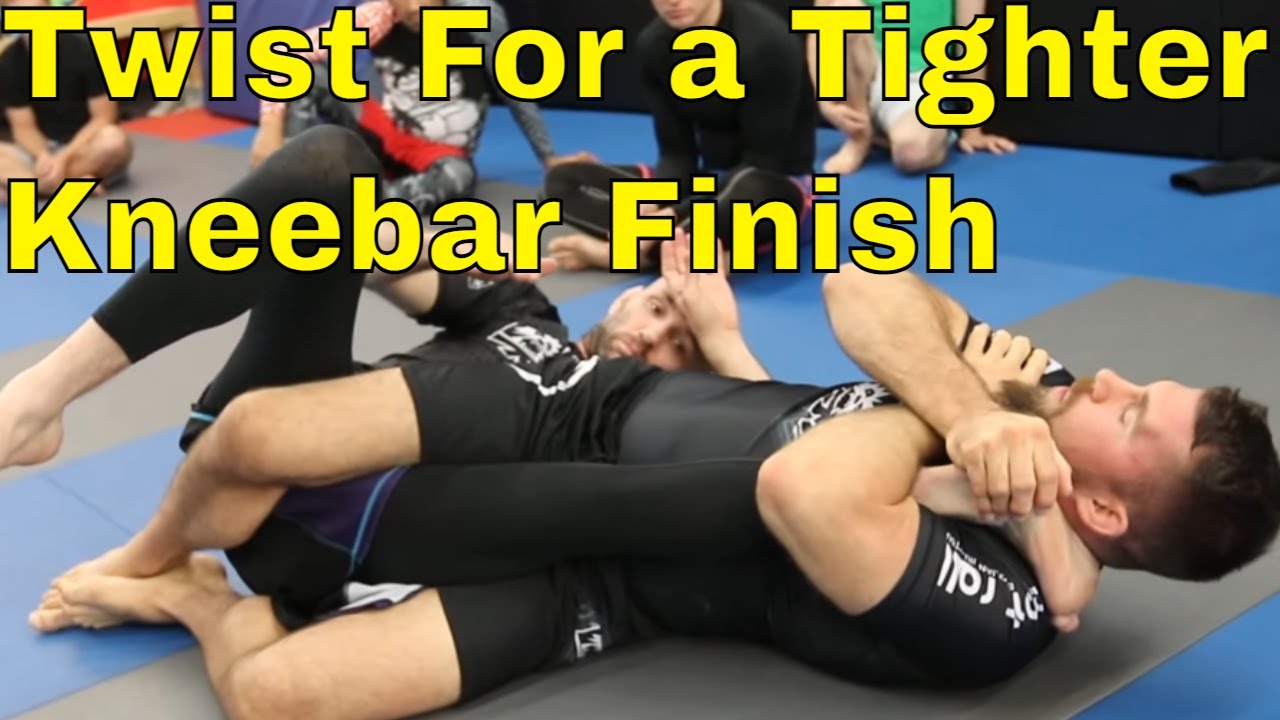 Kneebar from Half Guard Top with 2 Finishing Grips (And How to Defend ...
