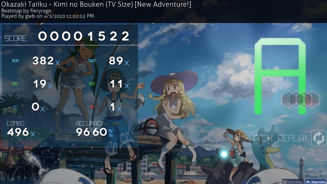 [osu!akatsuki] kimi no bouken [new adventure!] 1522pp // 11.04⭐ ...