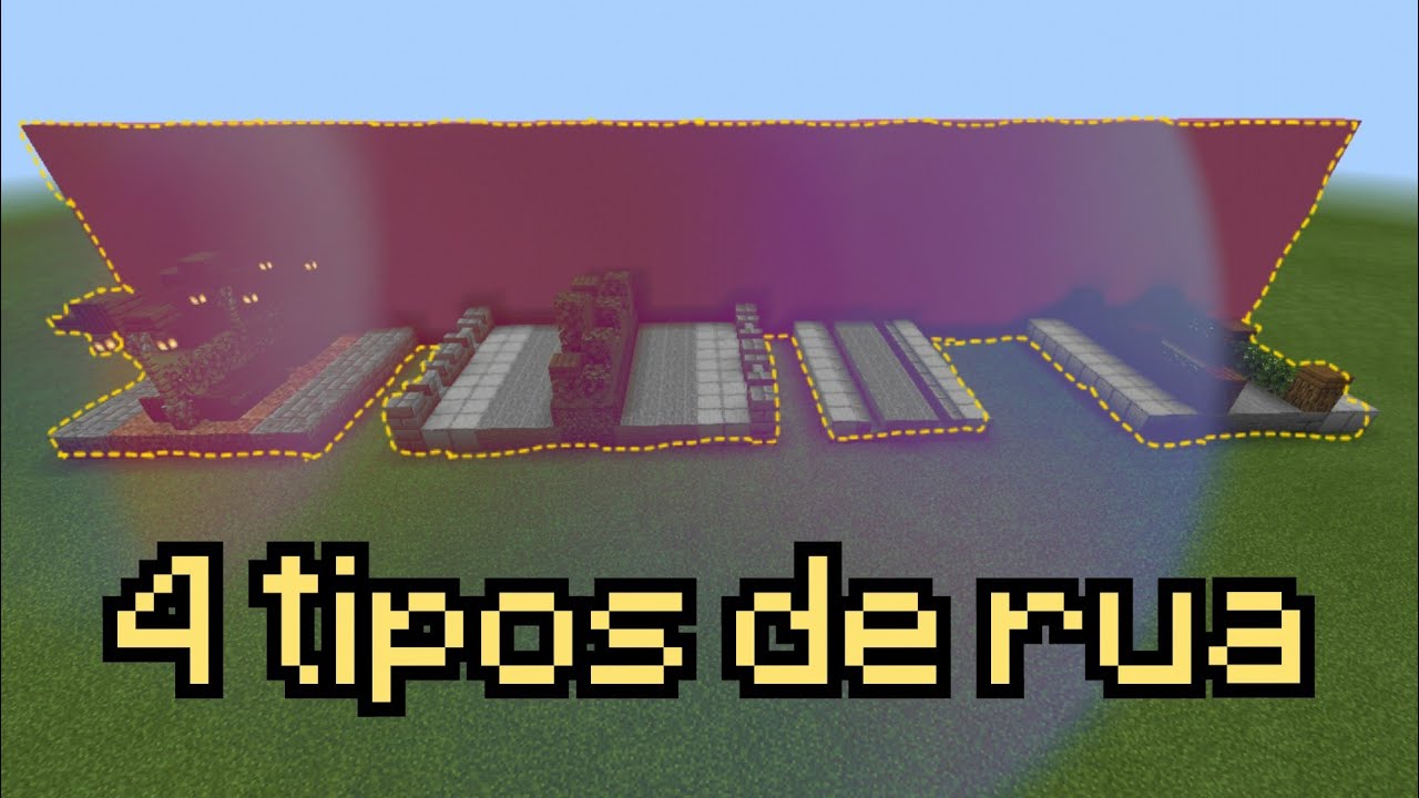 Como fazer ruas para sua cidade no minecraft!(A ERA MODERNA)#6 - YouTube