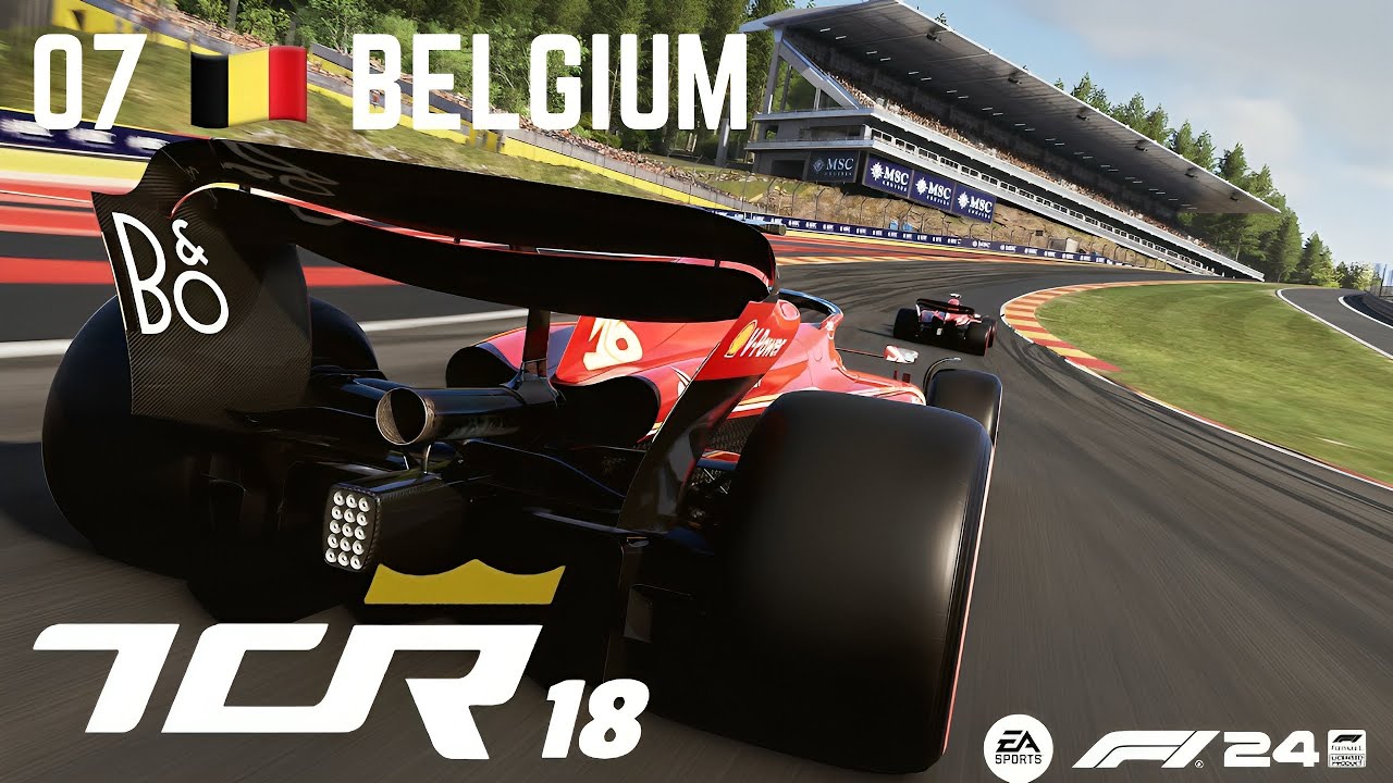 F1 24 | TCR | S18 | F1 Series | R7: Belgian GP - YouTube