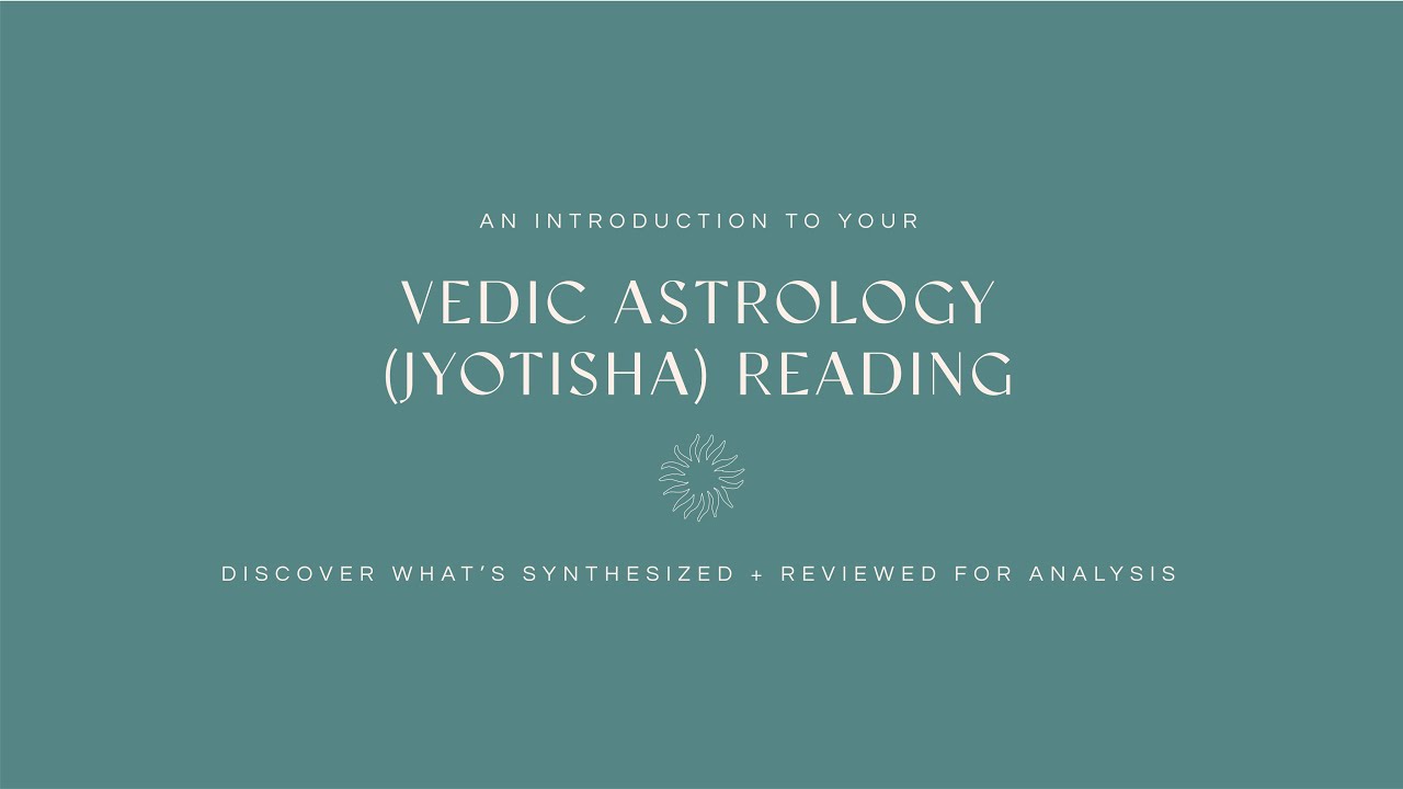 What is looked at in a Jyotish (Vedic Astrology) reading? - YouTube