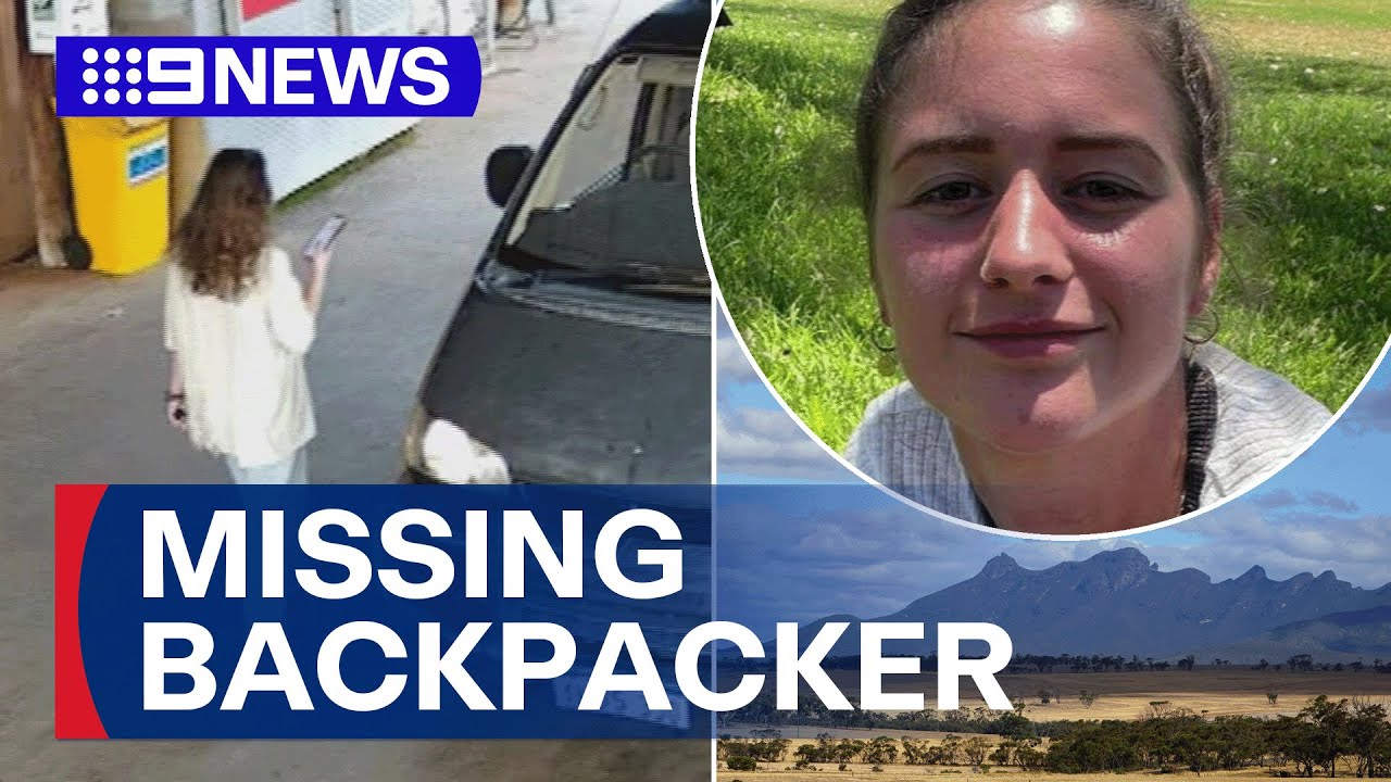 Backpacker missing for 12 days | 9 News Australia - YouTube