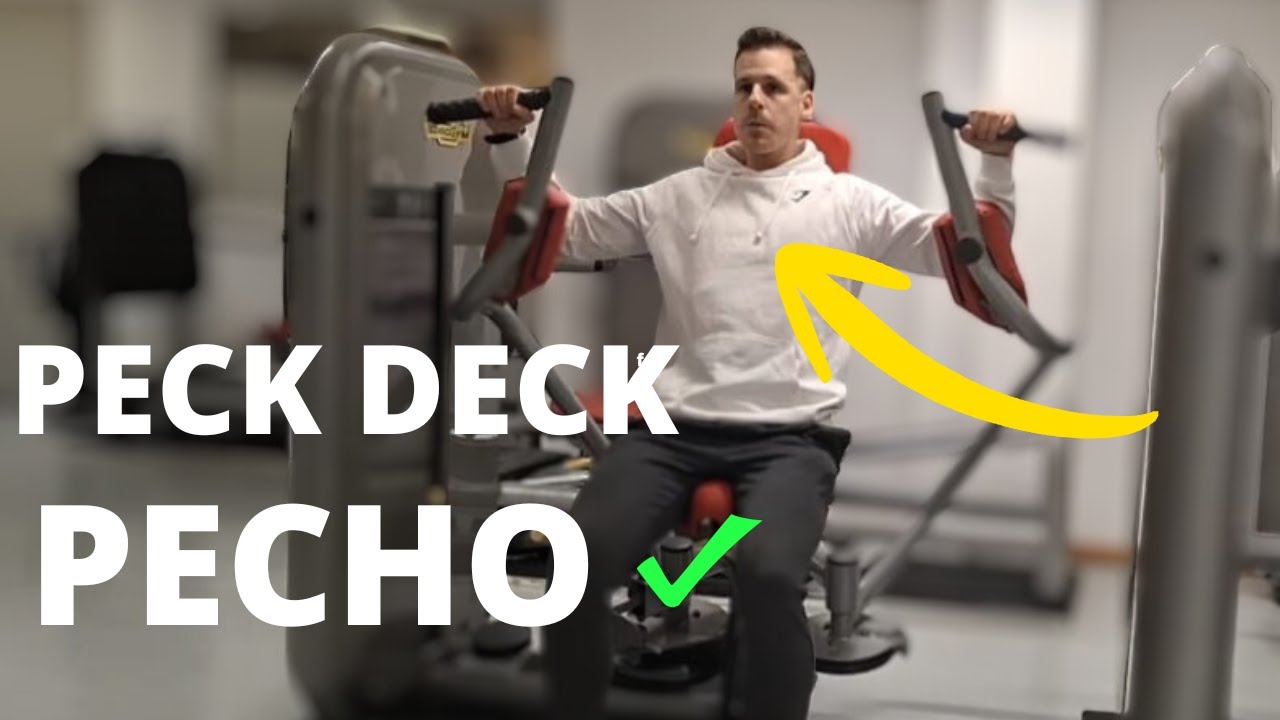 Cómo Hacer Aperturas de Pecho en Máquina Peck Deck 💪 | Técnica Correcta ...