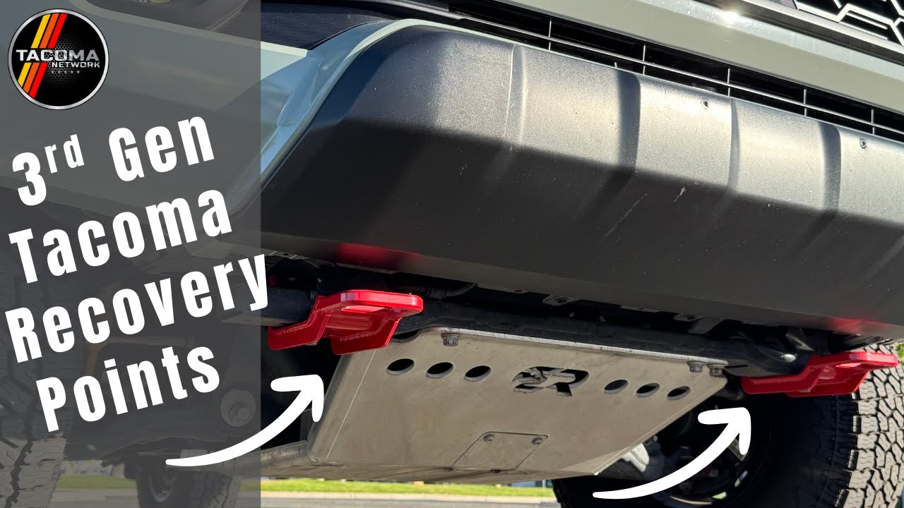 Recovery Tow Points (front) - 3rd Gen Tacoma (2016-2023) - Unbox and ...