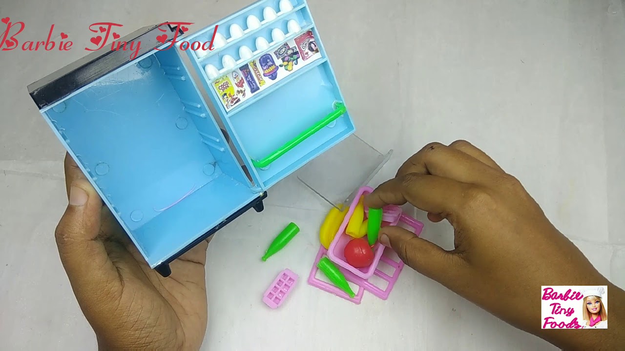 Kids Toy tiny fridge/ mini single door fridge/ buy online Miniaturetoys ...