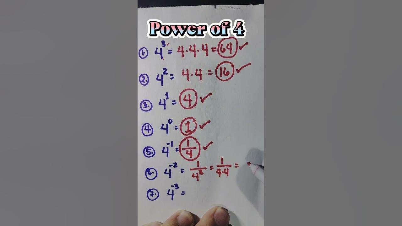 Power of 4 || See the Difference - YouTube