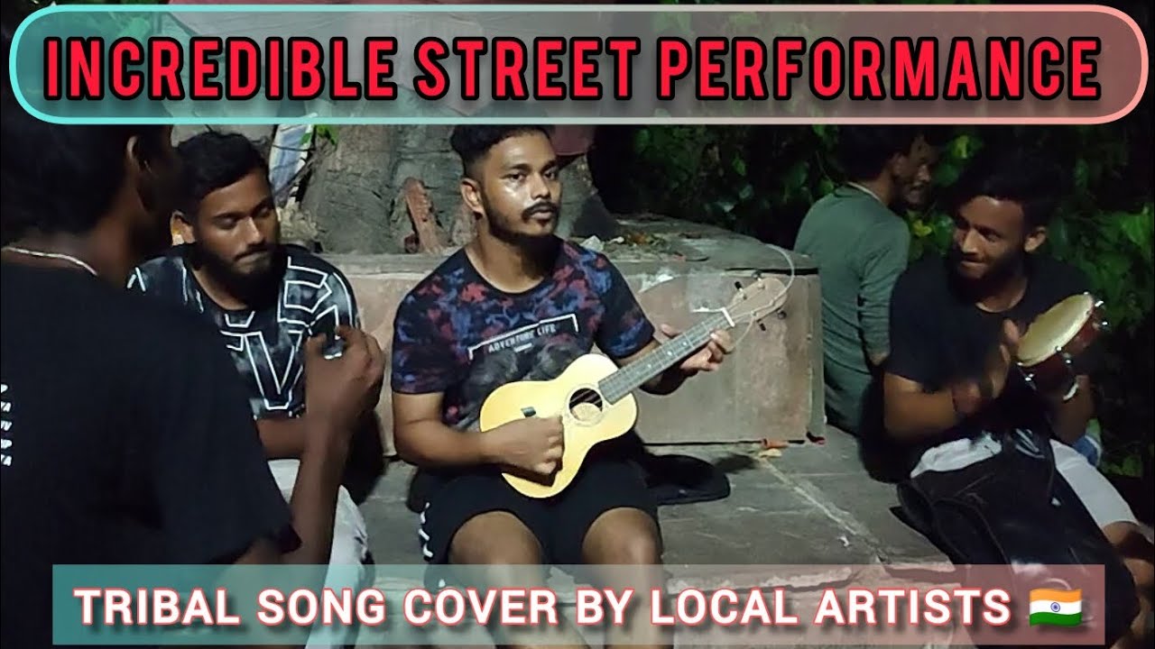 Amazing street performance by local folk artists at Kolkata's Prinsep ...