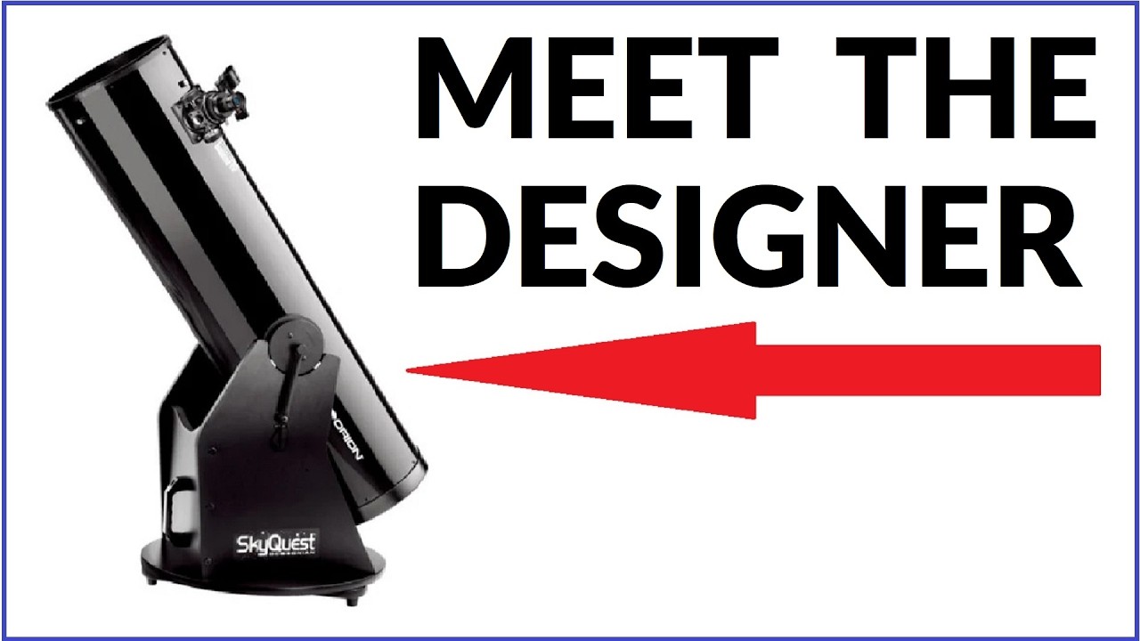 Interview With Orion XT10 Telescope Designer Jack Kellythorne - YouTube