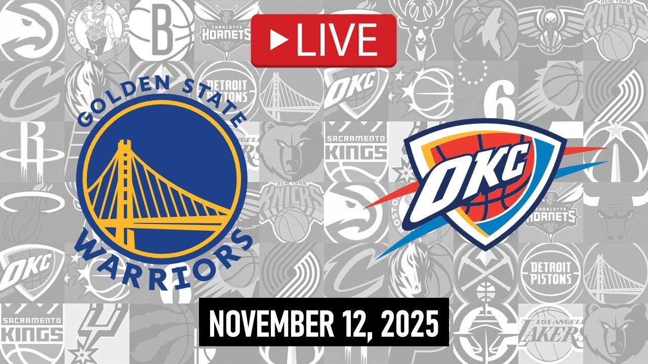 🔴 NBA LIVE! Golden State Warriors vs Oklahoma City Thunder LIVE ...
