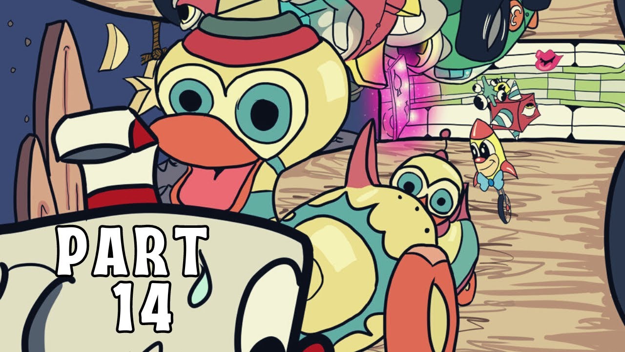 CUPHEAD Part 14 - MAUSOLEUM II And RUN & GUN (FUNHOUSE FRAZZLE) - YouTube