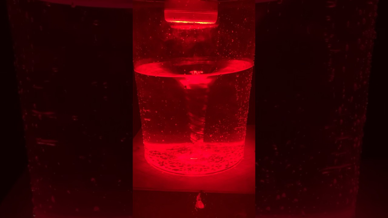 Glowing Red Whirlpool 🌪️👀 - YouTube