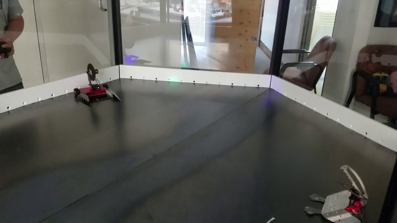 First test of Bot bash robot venom - YouTube