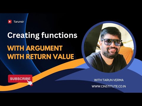 JavaScript Tutorial: Creating Functions with Arguments and Return Values - YouTube