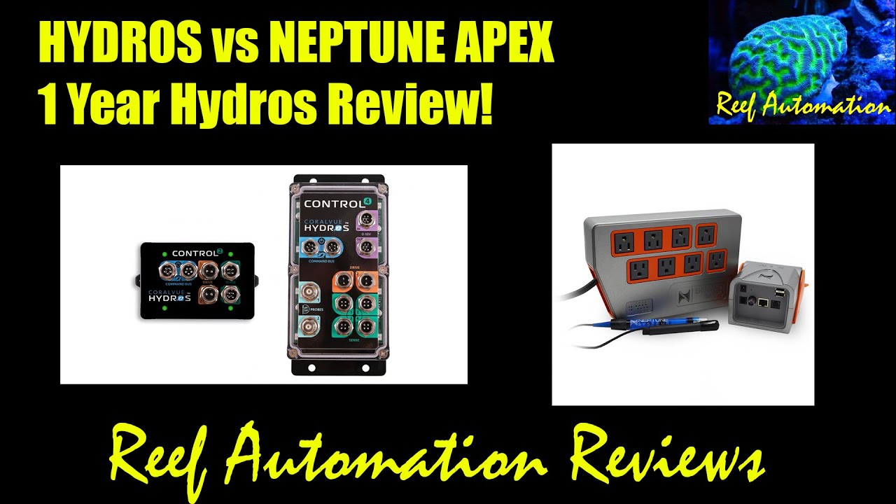 Reef Automation Reviews - Hydros Vs Apex/1 Year Review Of Hydros - YouTube