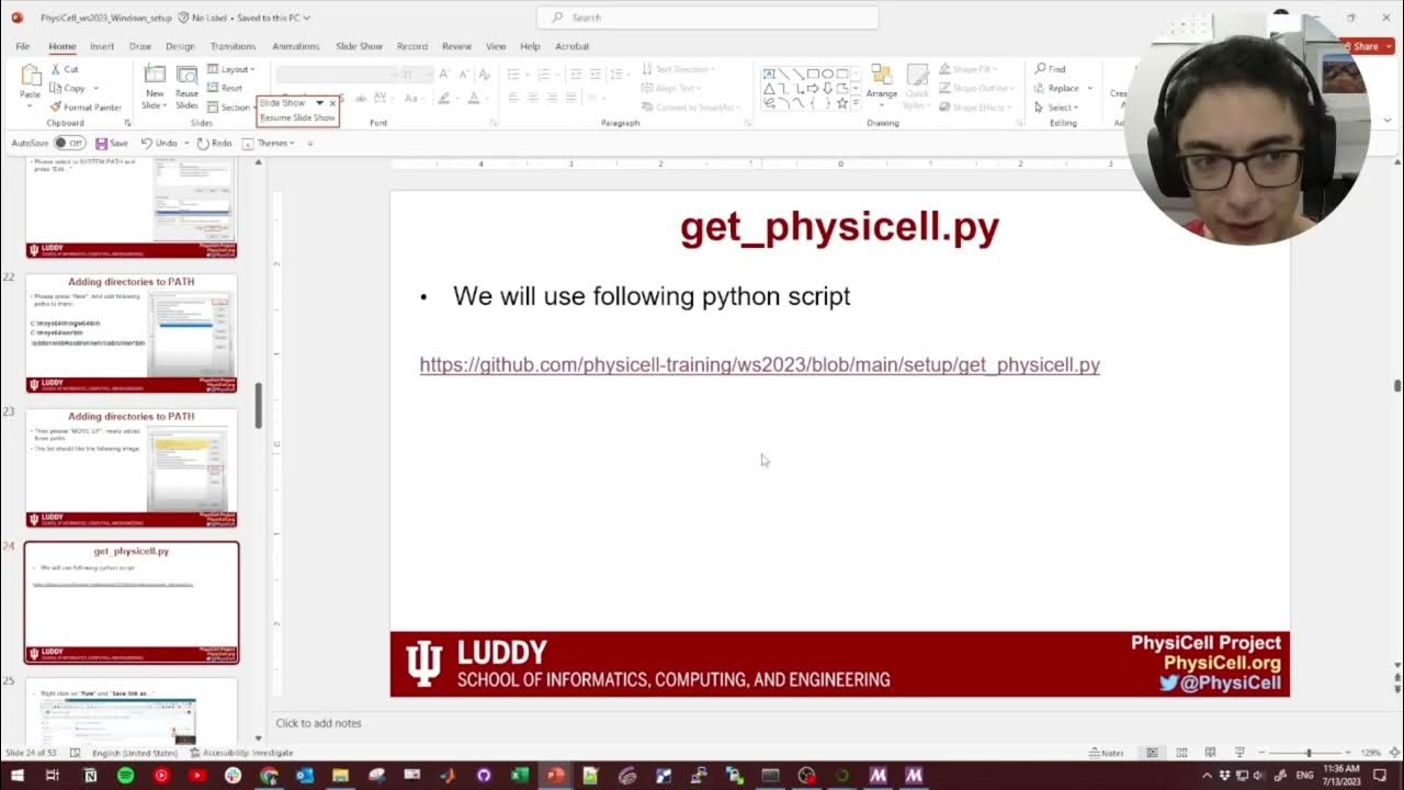 Windows PhysiCell ecosystem install guide July 2023 - YouTube