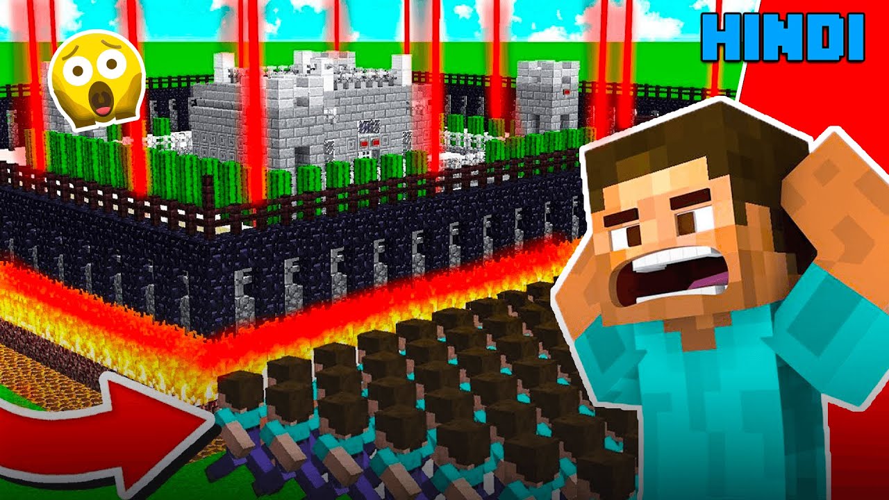 Alien Vs Best Defence System in Minecraft Base! 🔥 | Secret Dynamo ...