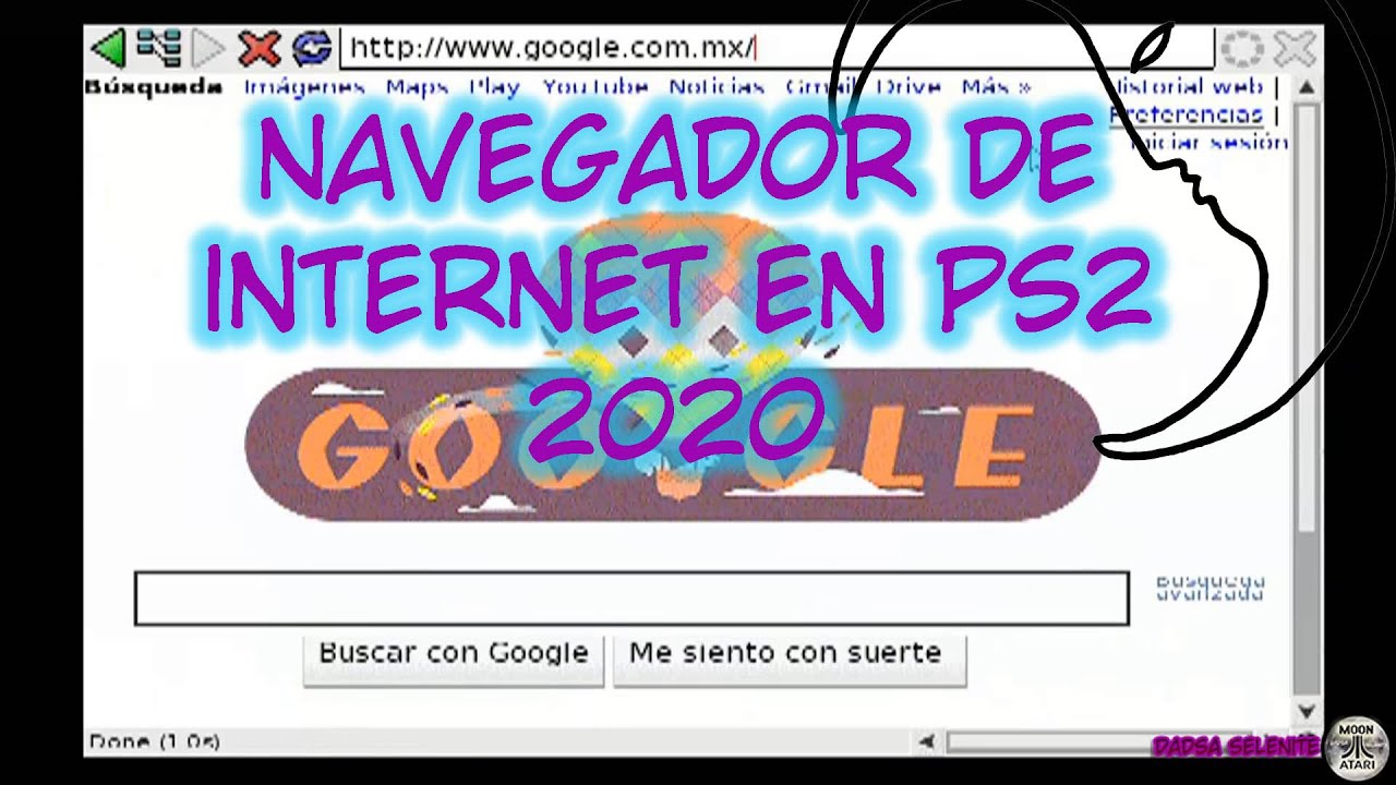 Navegador de internet PS2 2020 - YouTube