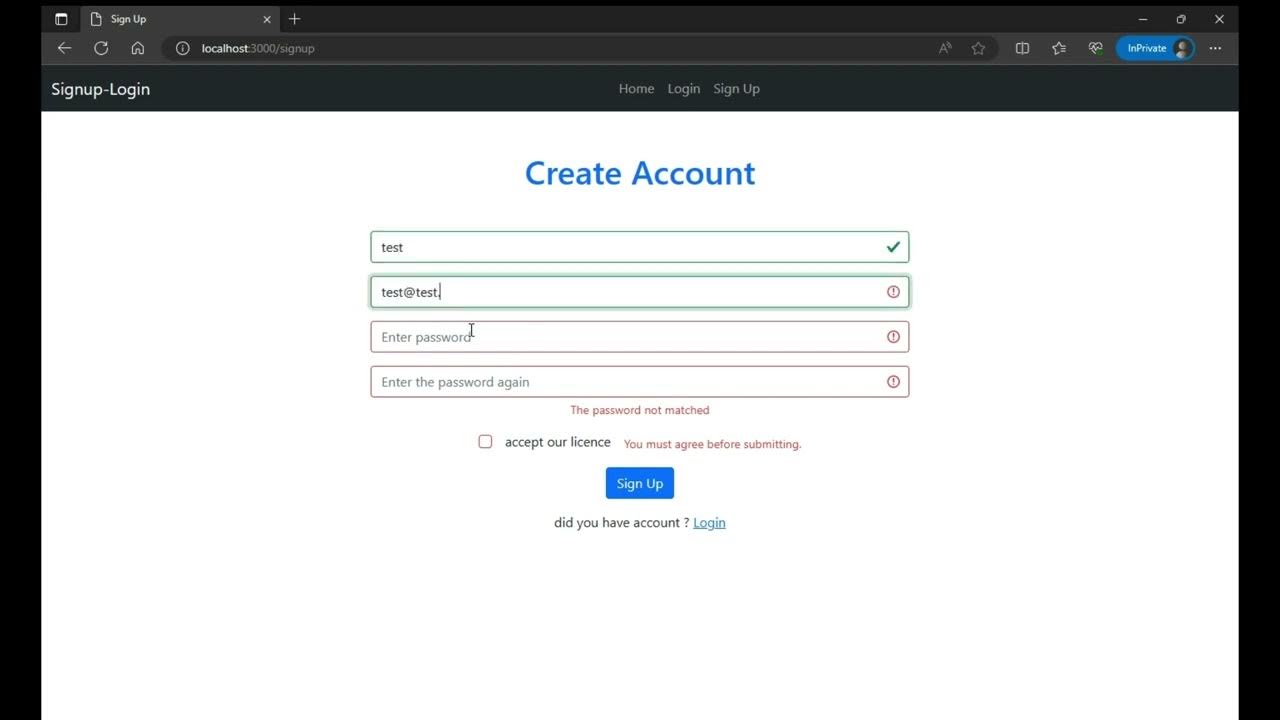 Setting Up Login & Registration Node.js app | Express.js MongoDB PugJS Bootstrap - YouTube