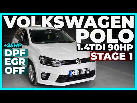 Volkswagen Polo DPF OFF + EGR OFF + Stage 1 | Çekiş Farkına İnanamayacaksınız! 🚀
